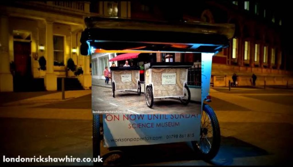 hire rickshaw for the afternoon london – London Rickshaw Hire